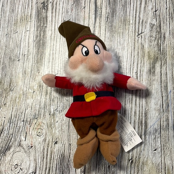 Disney | Toys | Grumpy Of The Seven Dwarves Stuffed Doll | Poshmark